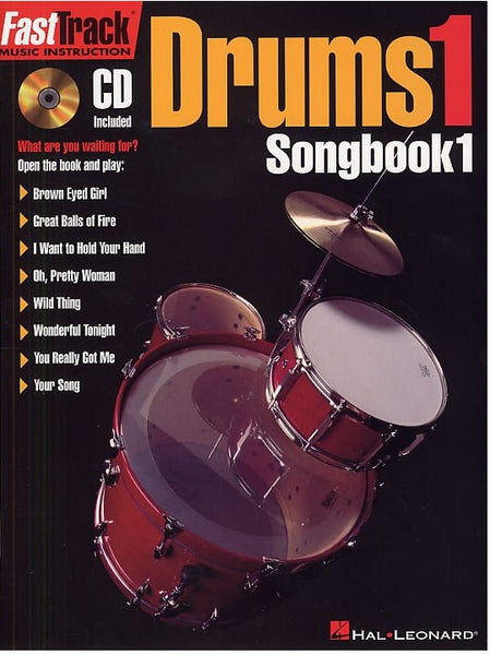 Fast Track: Drums 1 - Songbook 1 (with CD) - Sheet Music